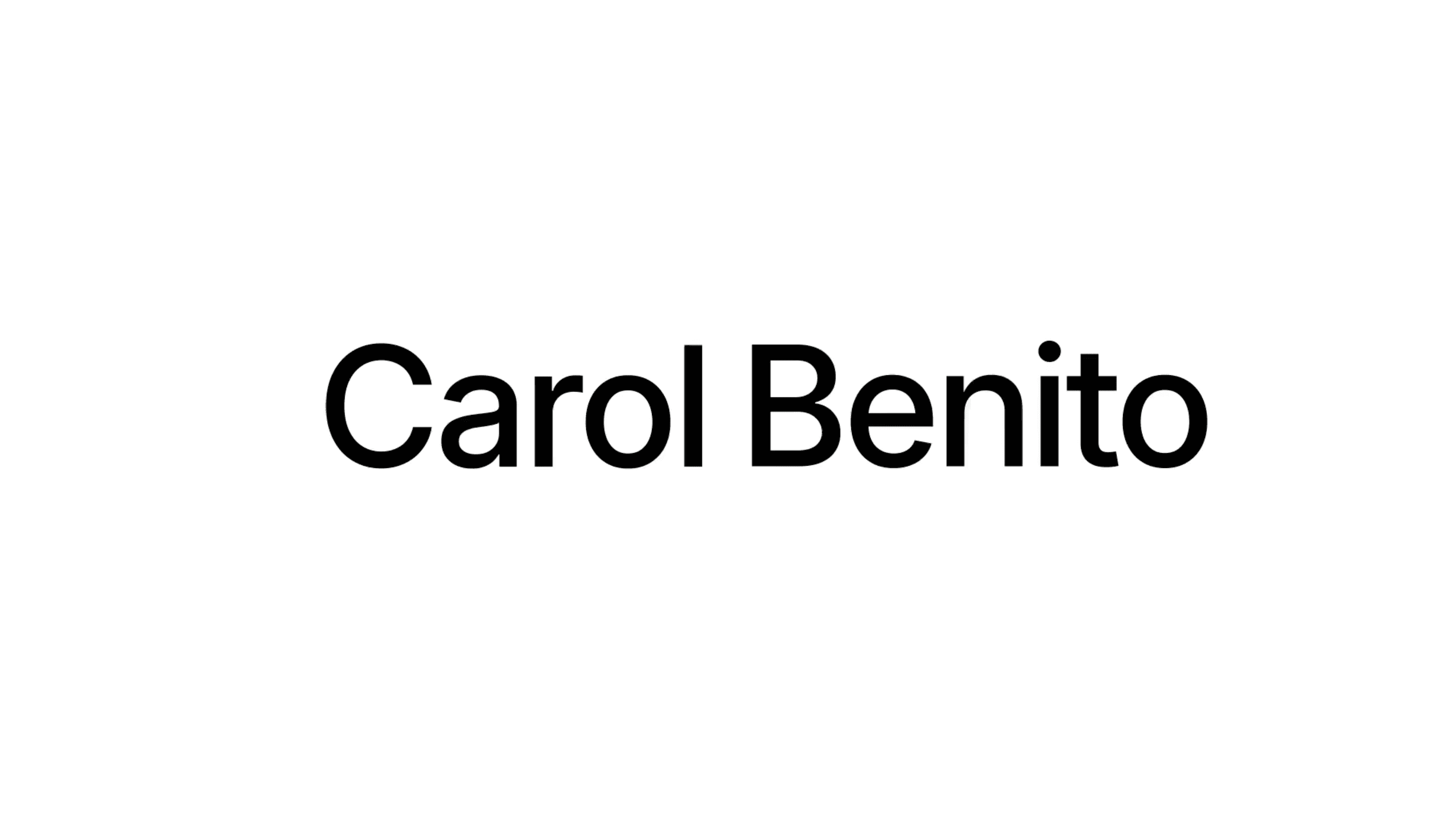 Carol Benito - Home