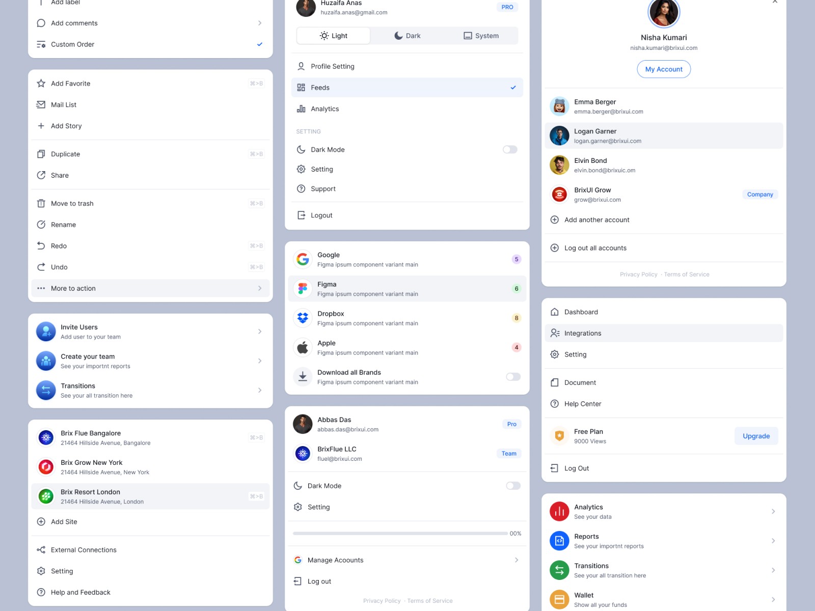 BrixUI - The world's largest Figma multi-brand UI library and design system.