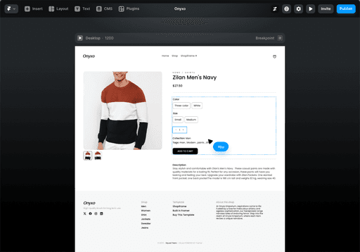 ShopiFrame | Shopify ⇔ Framer Integration