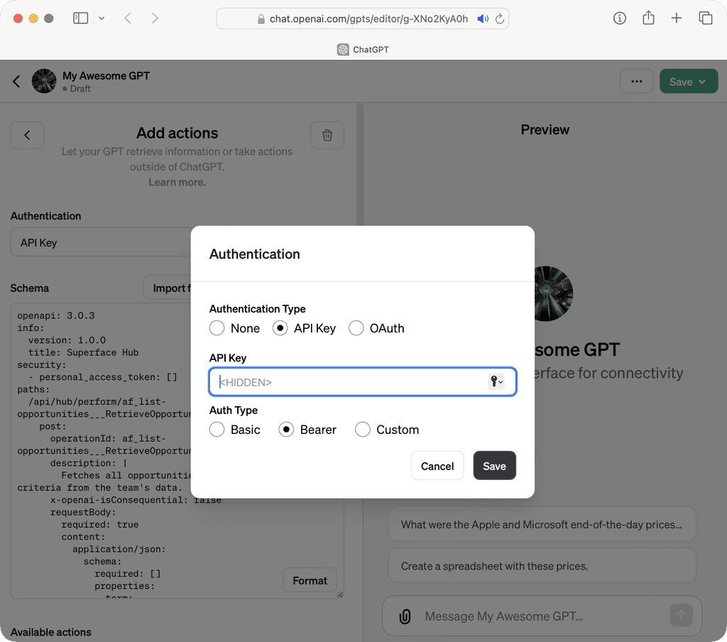How to Connect OpenAI GPTs to APIs - superface.ai