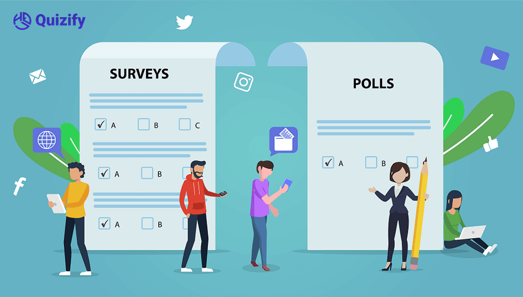 What Is the Difference Between Polls and Surveys?