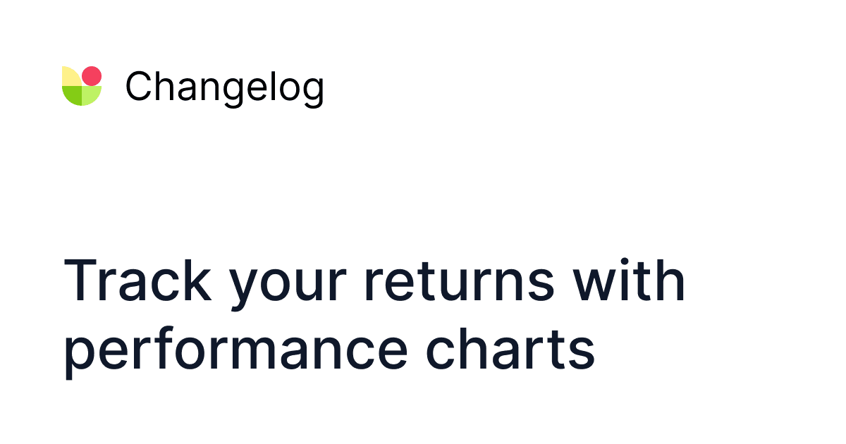 Track your returns with performance charts - Fynbos Money
