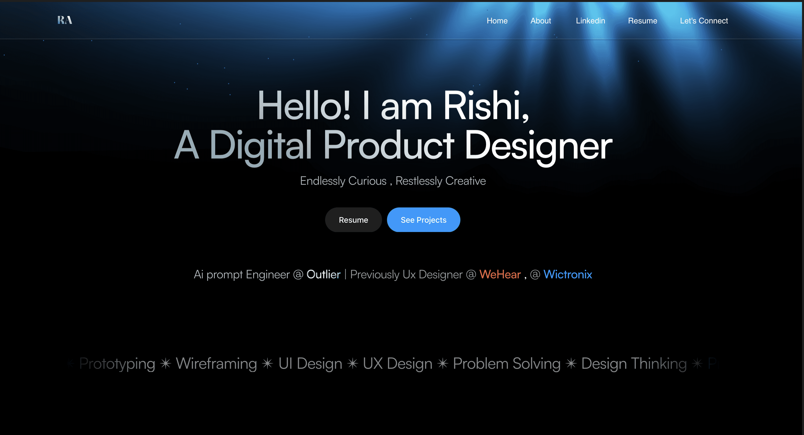Rishi's Portfolio
