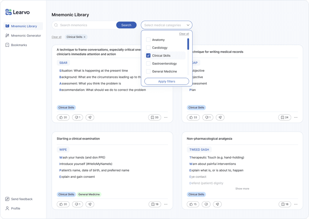 Learvo — Memorize Anything