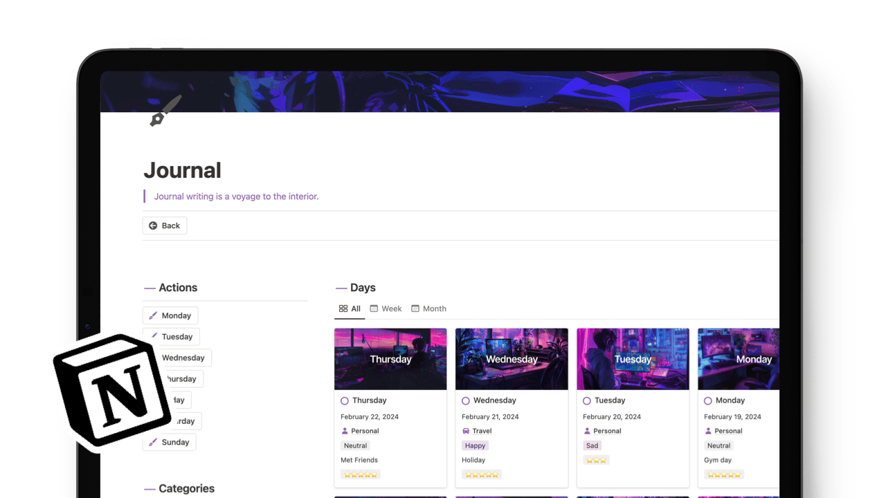 Best 10+ Notion Daily Journal Templates - Solt Wagner