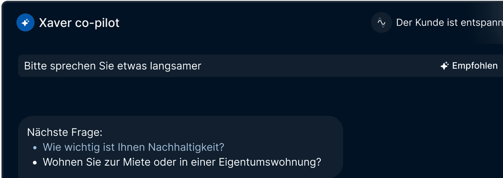 Xaver AI-driven sales platform