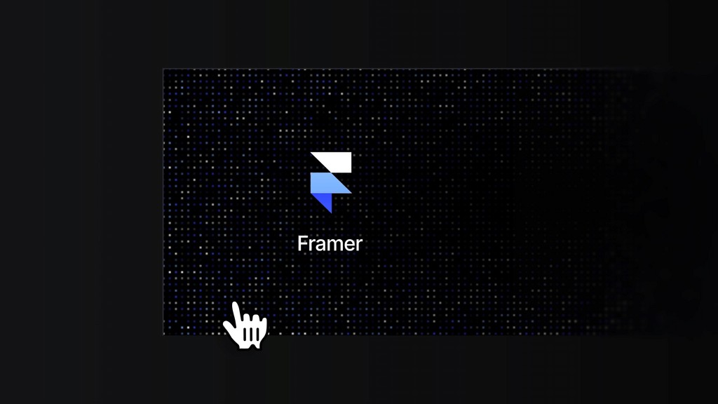 How to Create a Shimmer Dot Background in Framer — Framer University Blog
