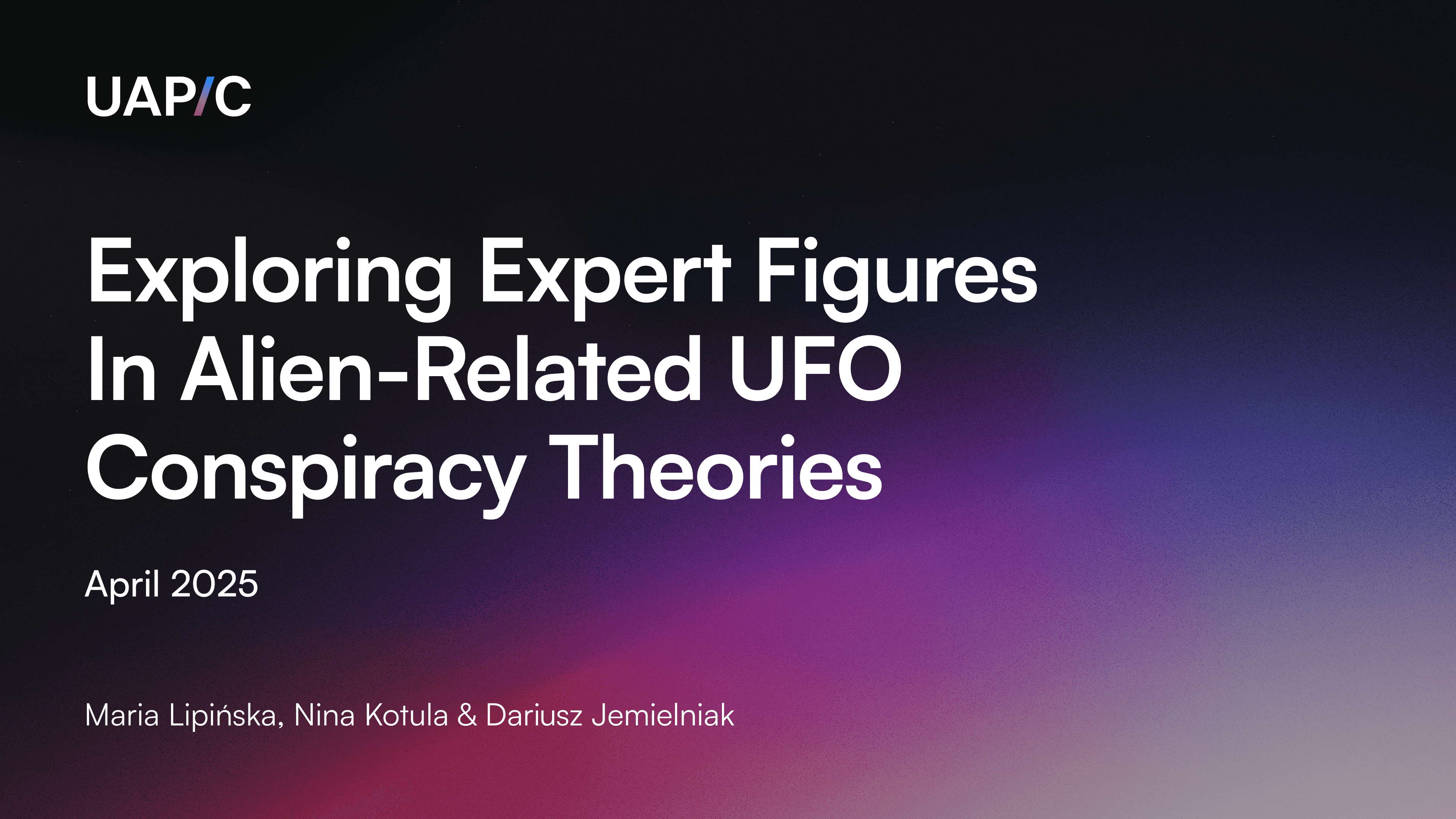 Exploring Expert Figures In Alien-Related UFO Conspiracy Theories