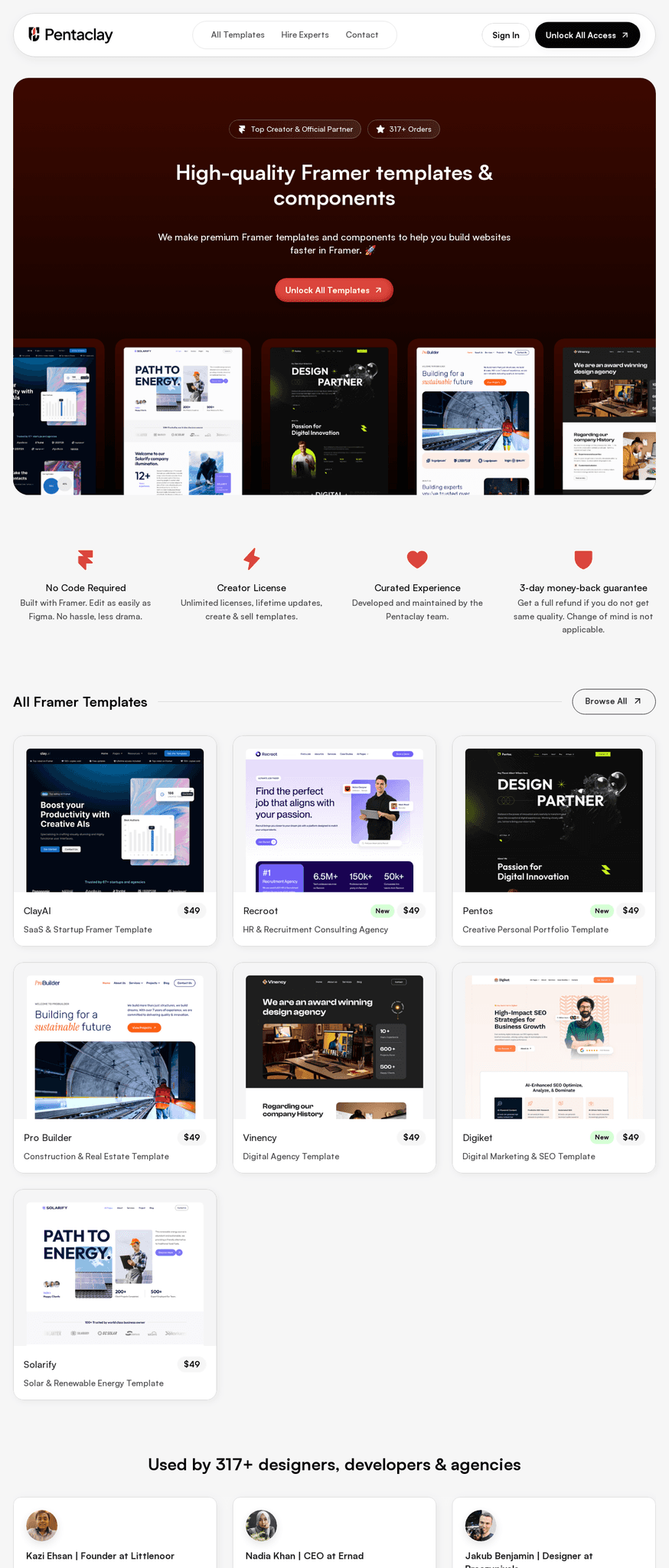 FramerAuth - Showcase
