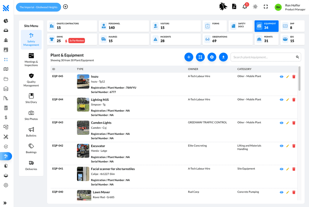 Construction Monitoring & Site Management Software | Plexa