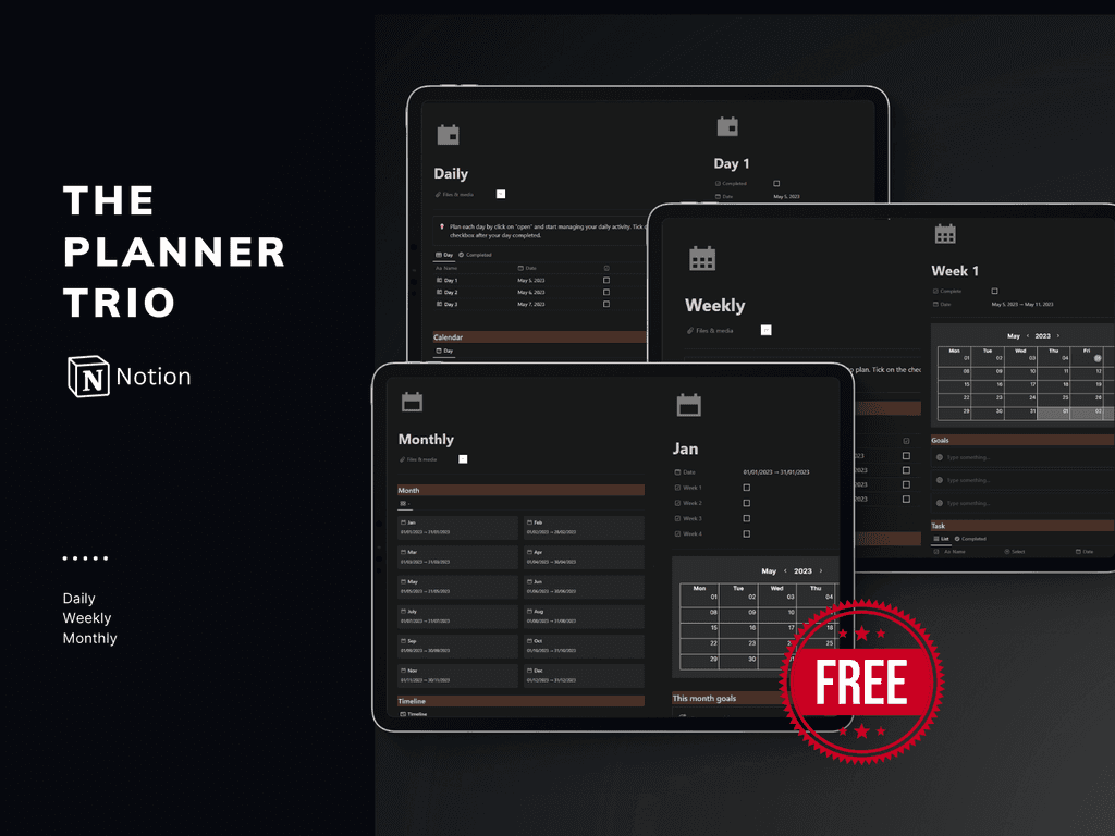 30+ Best Notion Planner Templates - Solt Wagner
