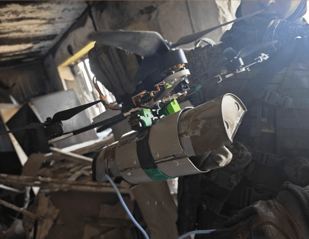 Uncrewed Aerial Vehicle dispensing PTM-4 | Fenix Insight