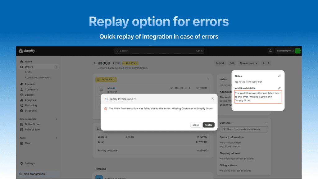 Shopify Integration - Cloudify