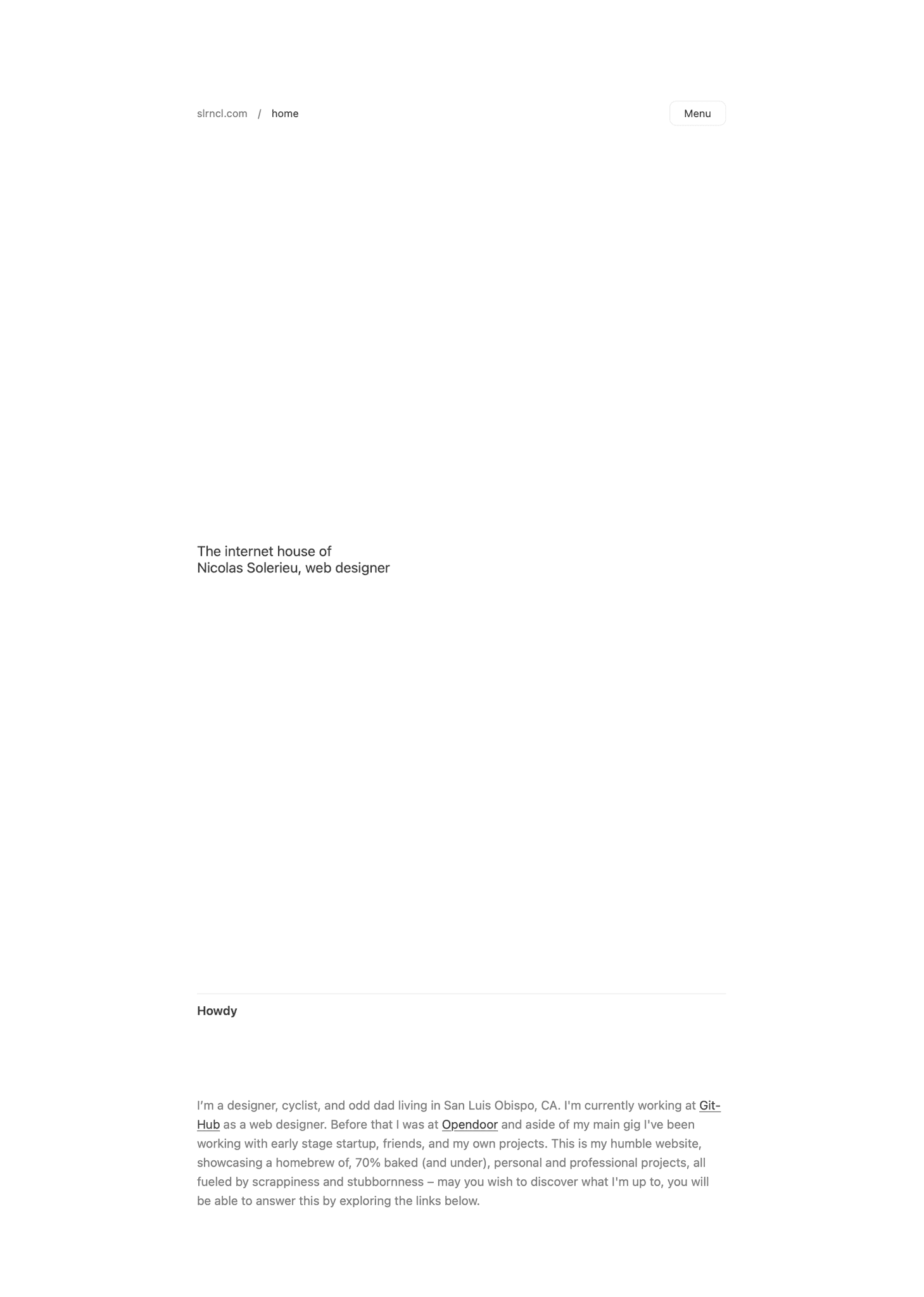 Dead Simple Sites — Minimal Website Inspiration