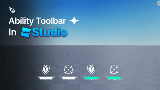 Design an Ability Toolbar in Roblox Studio