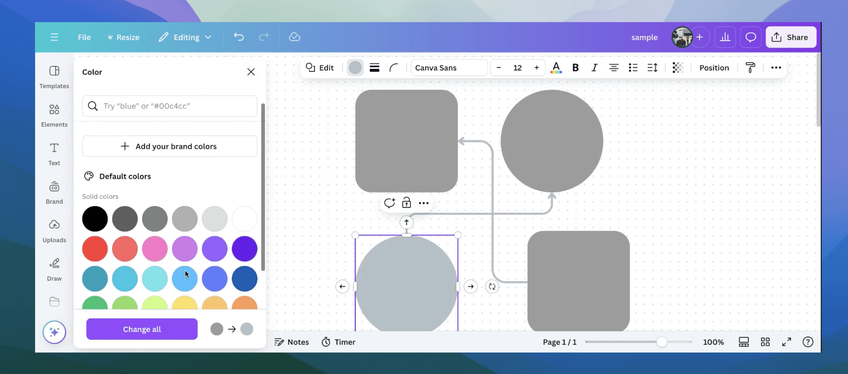 How to Insert Shapes in Canva – Quick Design Tips - 1 minute video guide