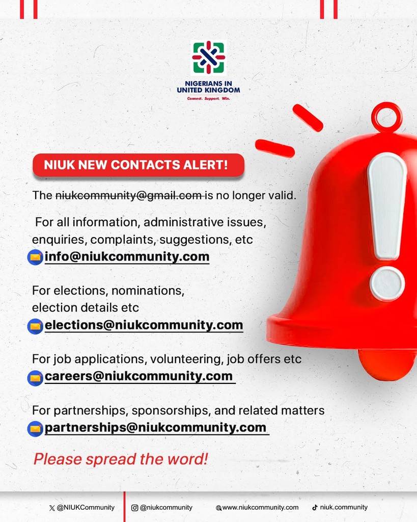 Nigerians in the UK (NIUK): A community for NIgerians in the UK (United ...