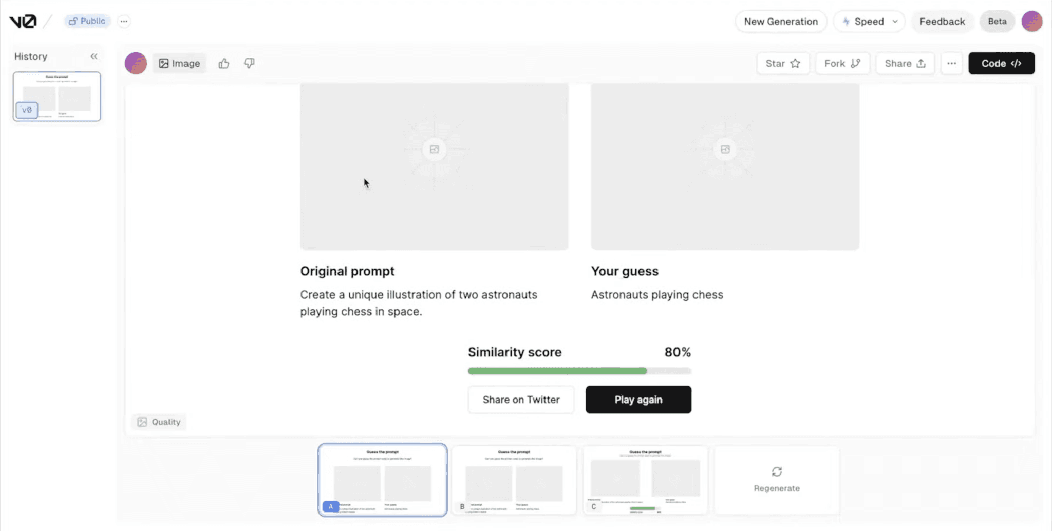 Generative Fullstack: Frontend UI with Vercel v0 and Backend with BuildShip