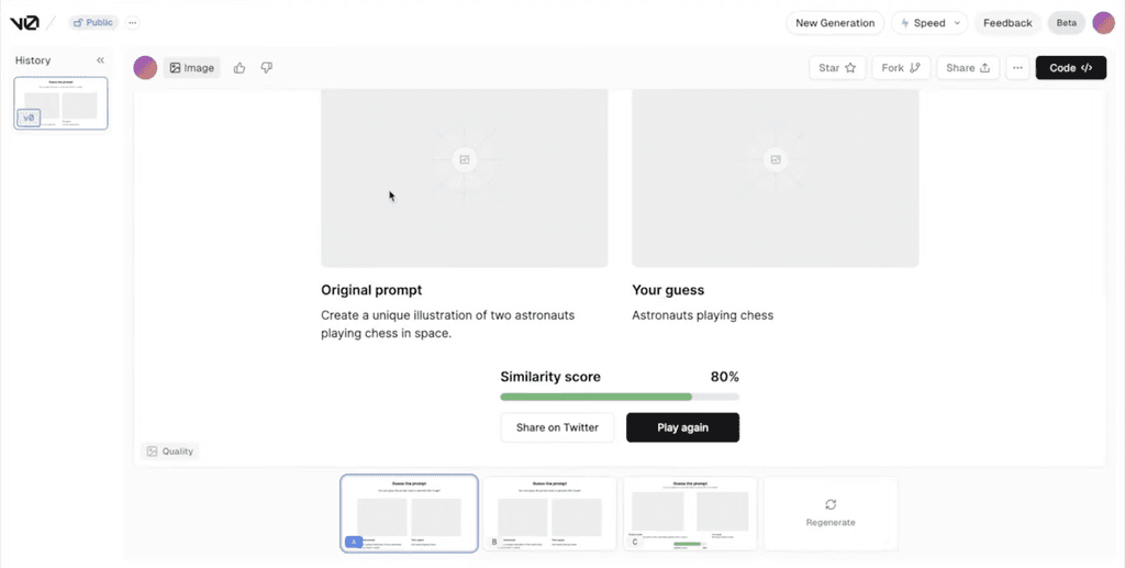 Generative Fullstack: Frontend UI with Vercel v0 and Backend with BuildShip