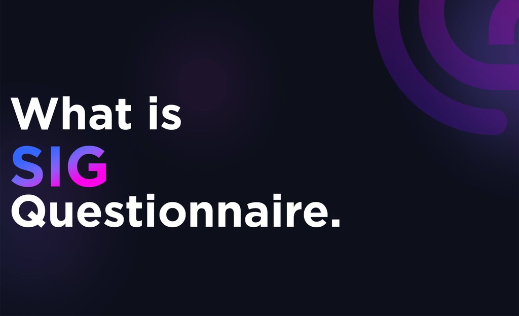 What is SIG Questionnaire? - Genesis Platform | Blogs