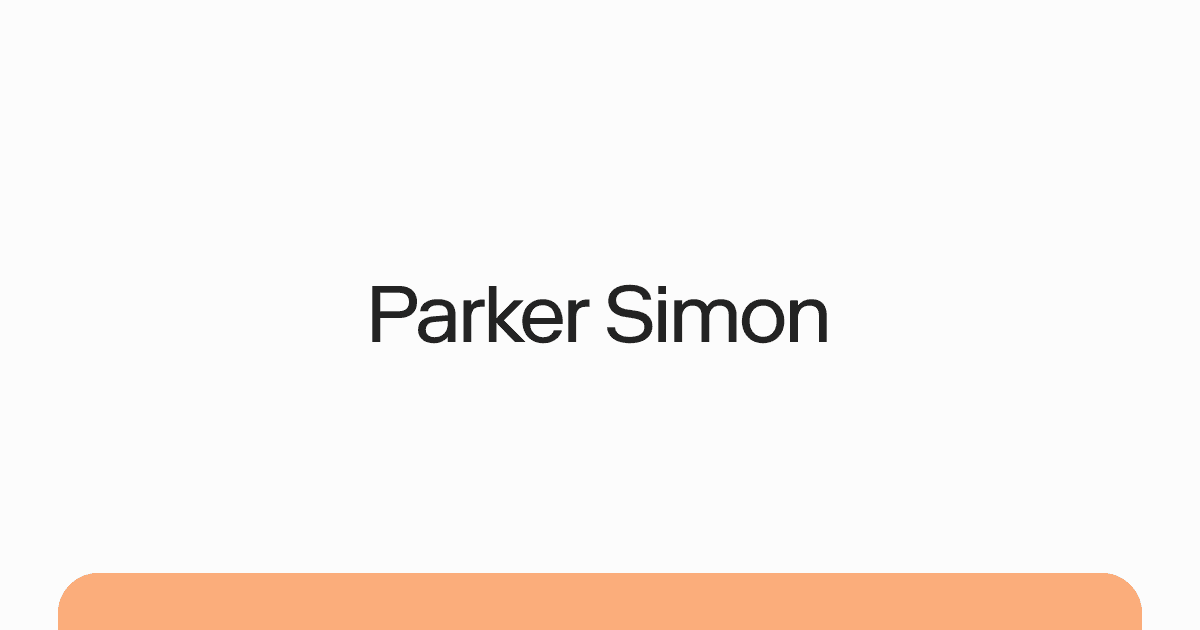 Parker Simon | Product Designer