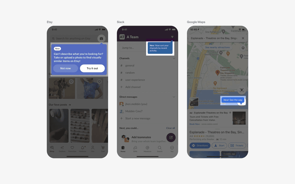 Tooltip UI Design: Best practices, Design variants & Examples | Mobbin ...
