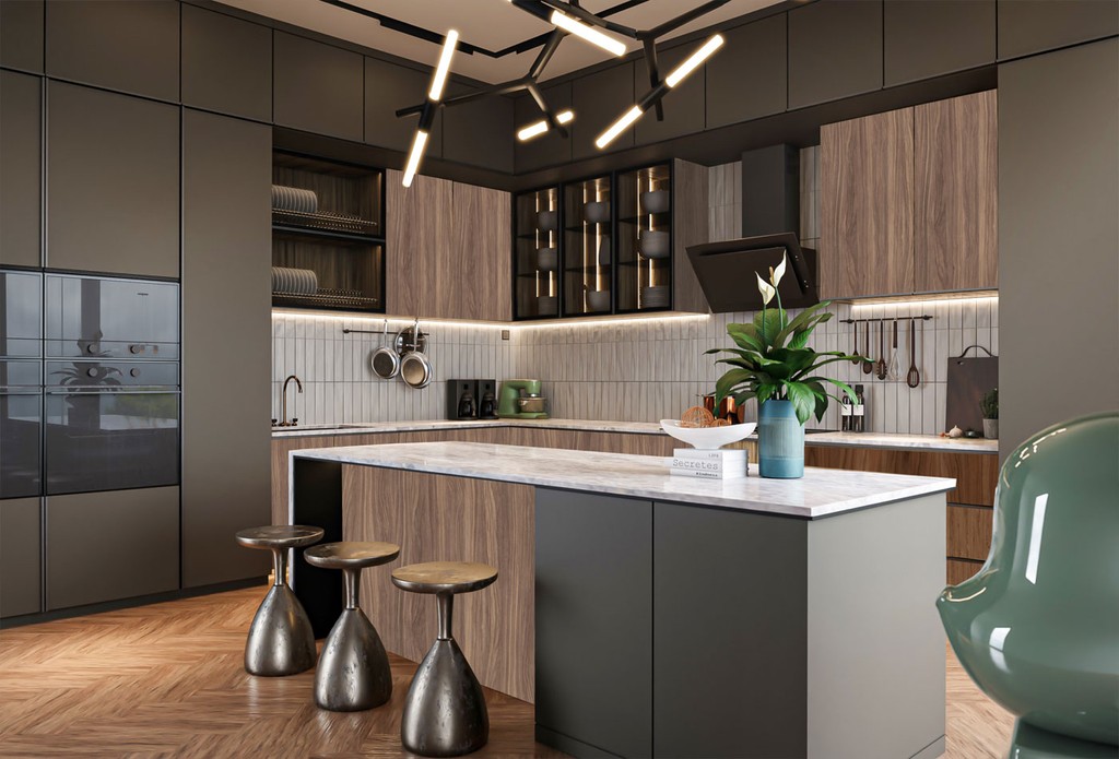 Nogal Neo | Melamina | Mega Maderas