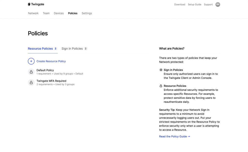 Changelog | Twingate