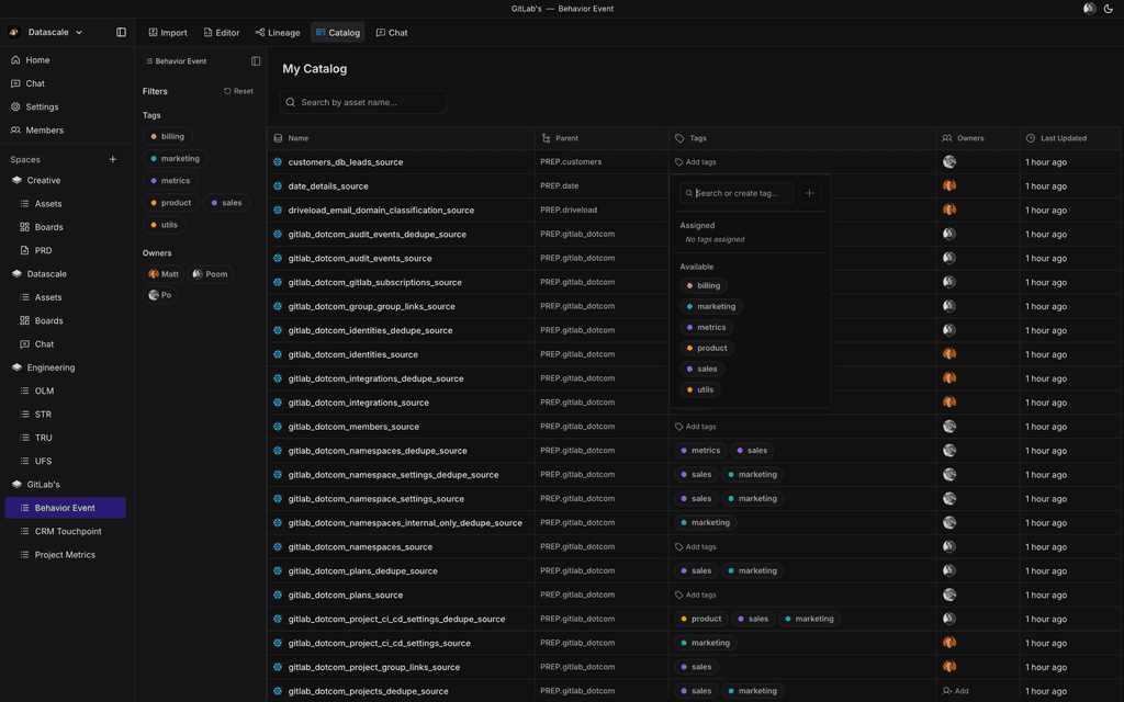 Datascale | The AI-Native Data Design Tool