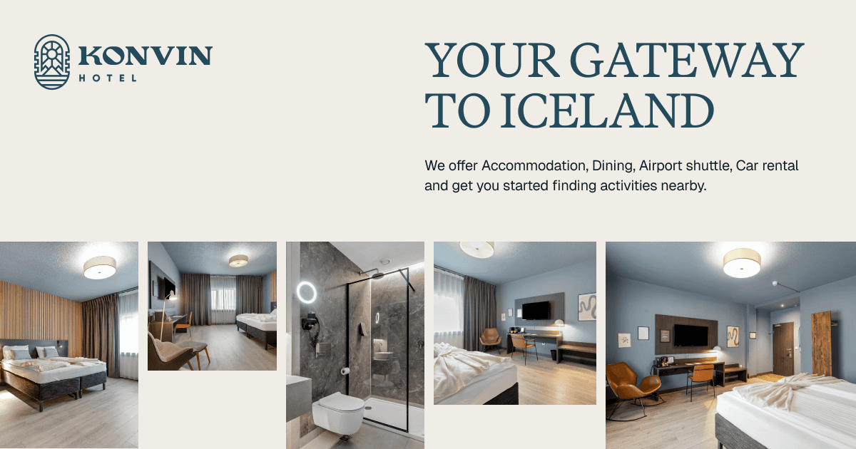 Konvin Hotel by Keflavik Airport | Hotel, Shuttle & Restaurant