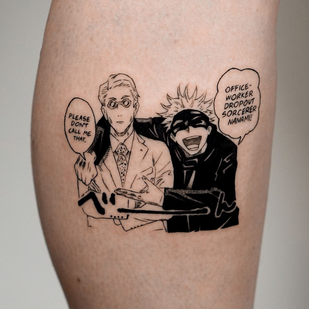 5 Best Jujutsu Kaisen Gojo Anime Tattoo Ideas