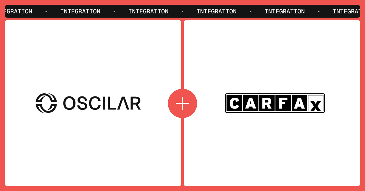 CarFax + Oscilar integration