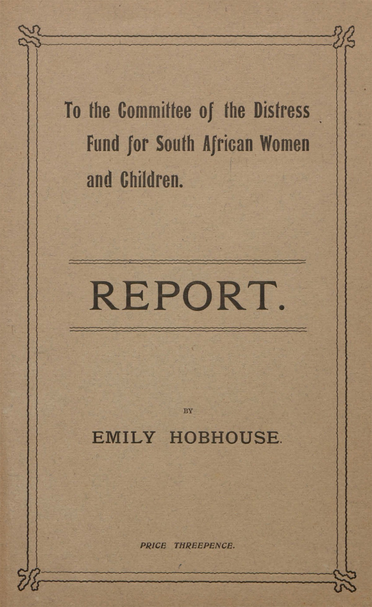 The Life of Emily Hobhouse