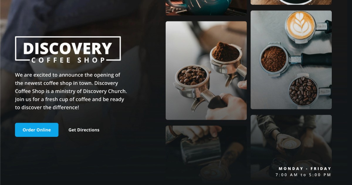 Discovery Coffee Shop