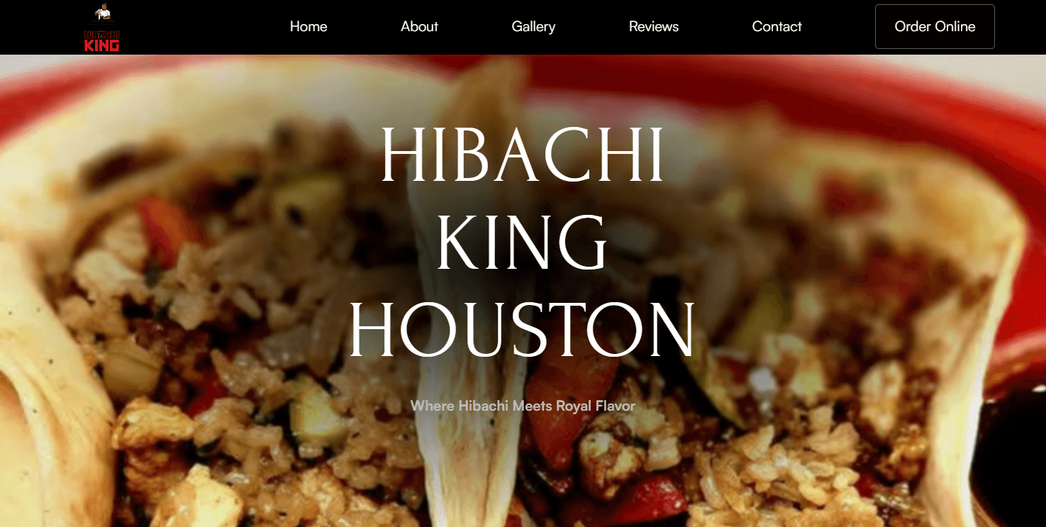 Hibachi King Houston – Your Home for Authentic Hibachi