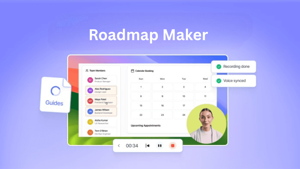 Roadmap Maker - Trupeer | KI-gestützte Produktvideos und Dokumente in Minuten