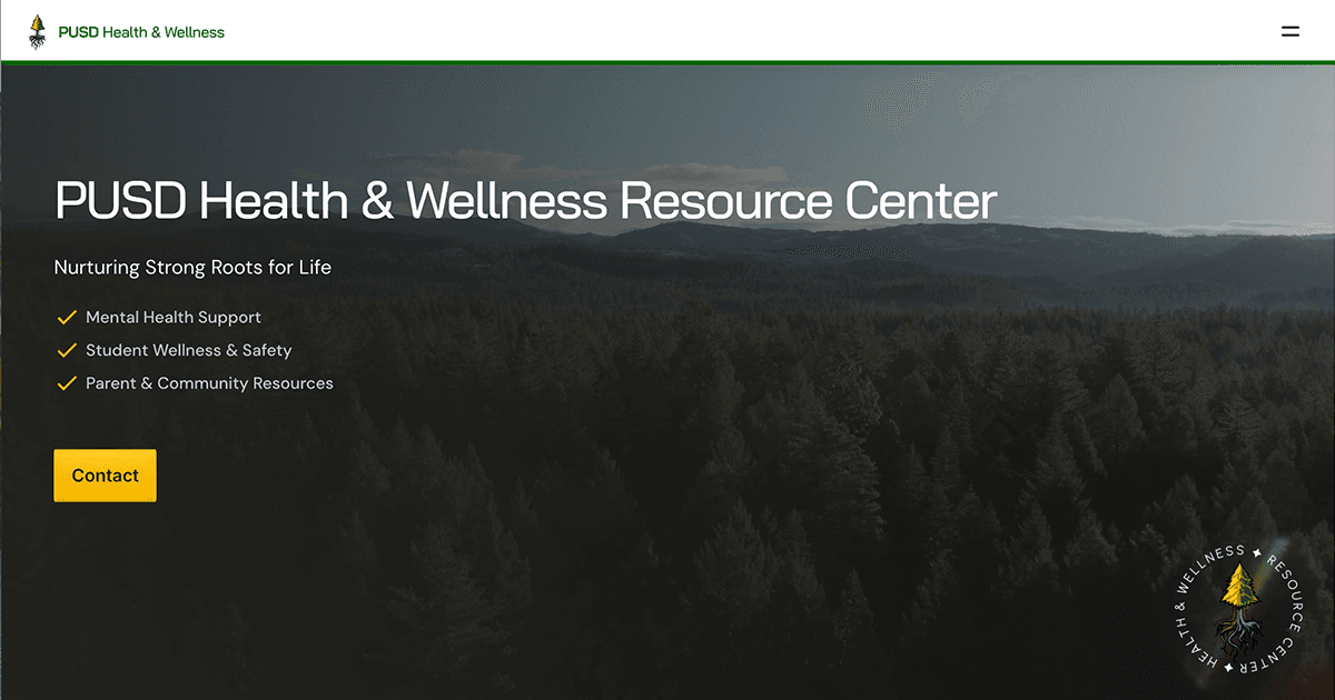 PUSD Health & Wellness Resource Center