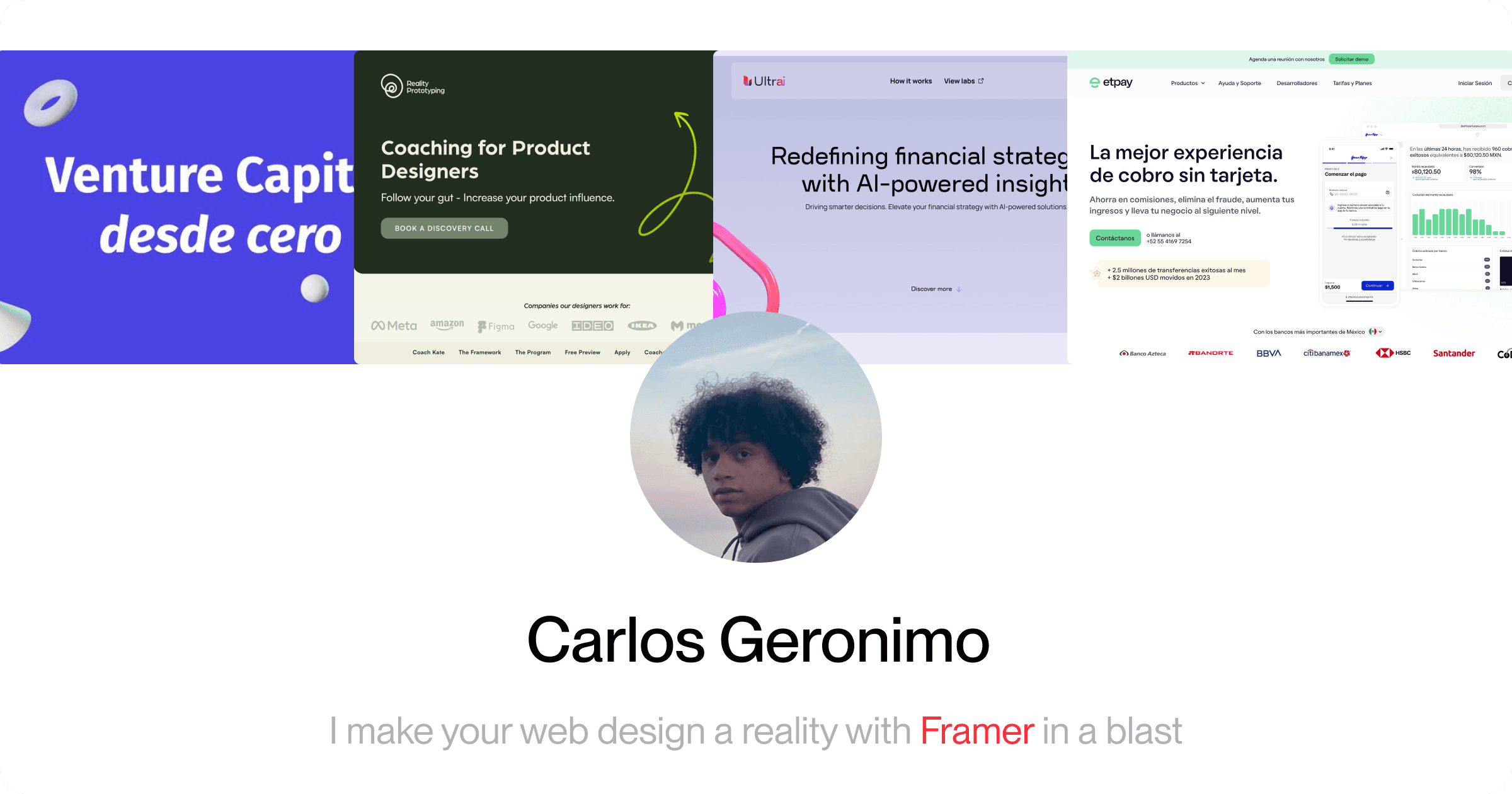 Carlos Geronimo - Expert Framer Developer