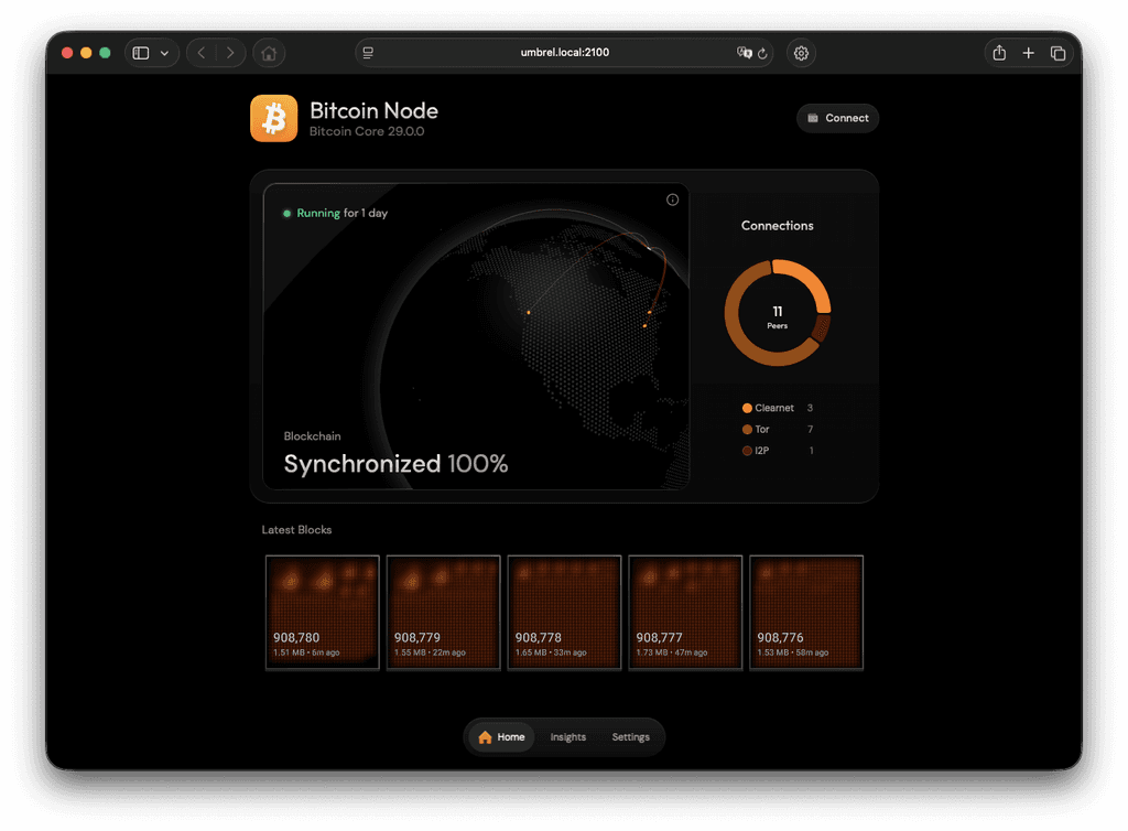 Bitcoin and Lightning Nodes - Umbrel - Personal home server and OS for self-hosting
