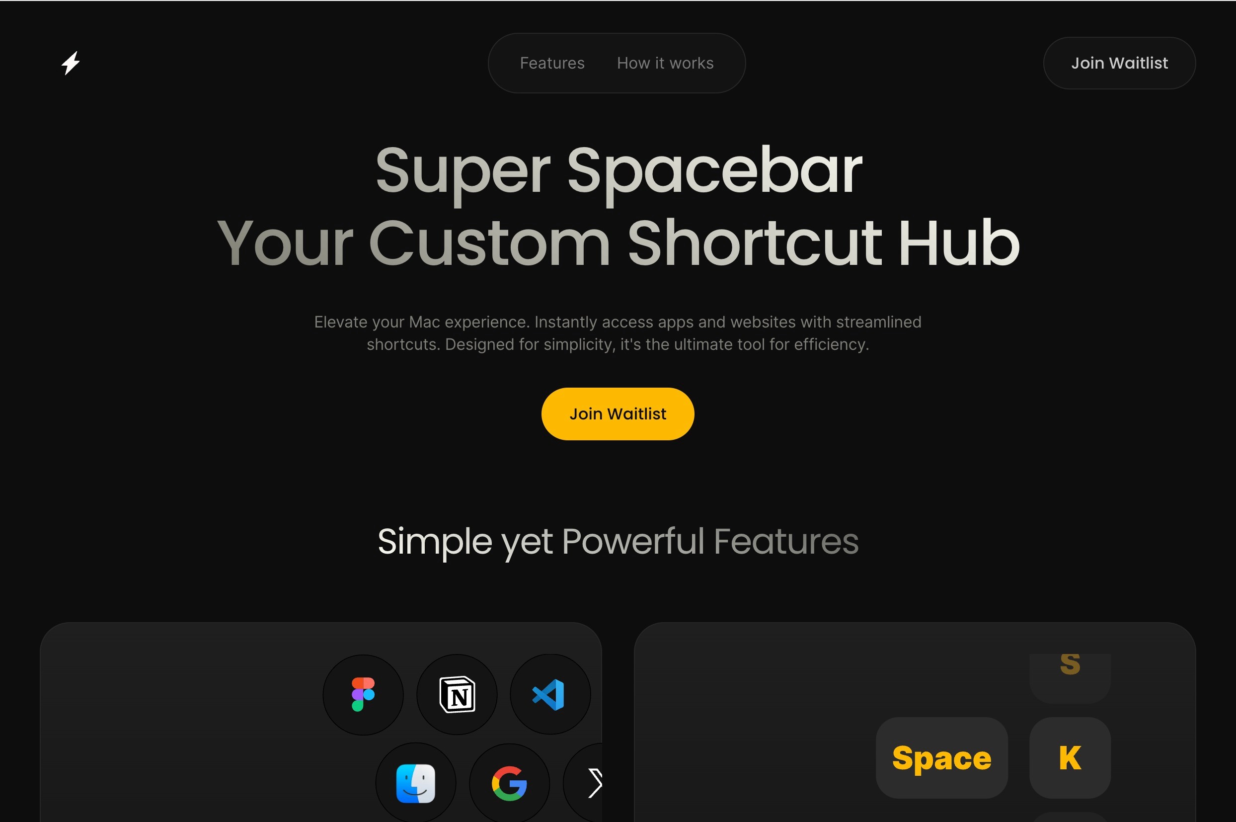 Super Spacebar - Your Custom Shortcut Hub
