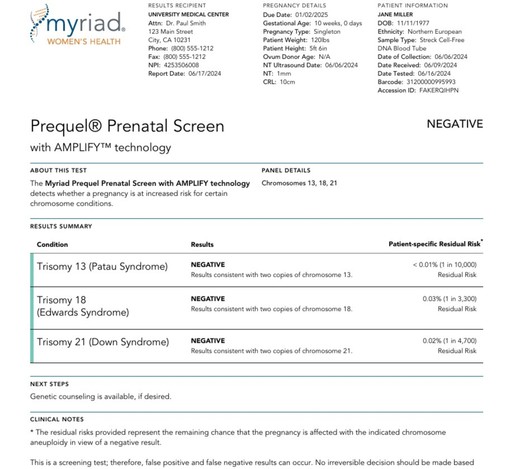 Prequel Prenatal Screen: What it tests for and how it works | Nucleus