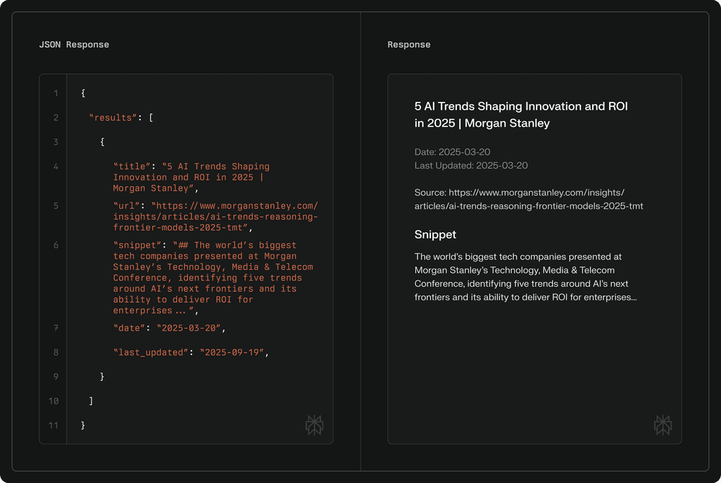 Introducing the Perplexity Search API