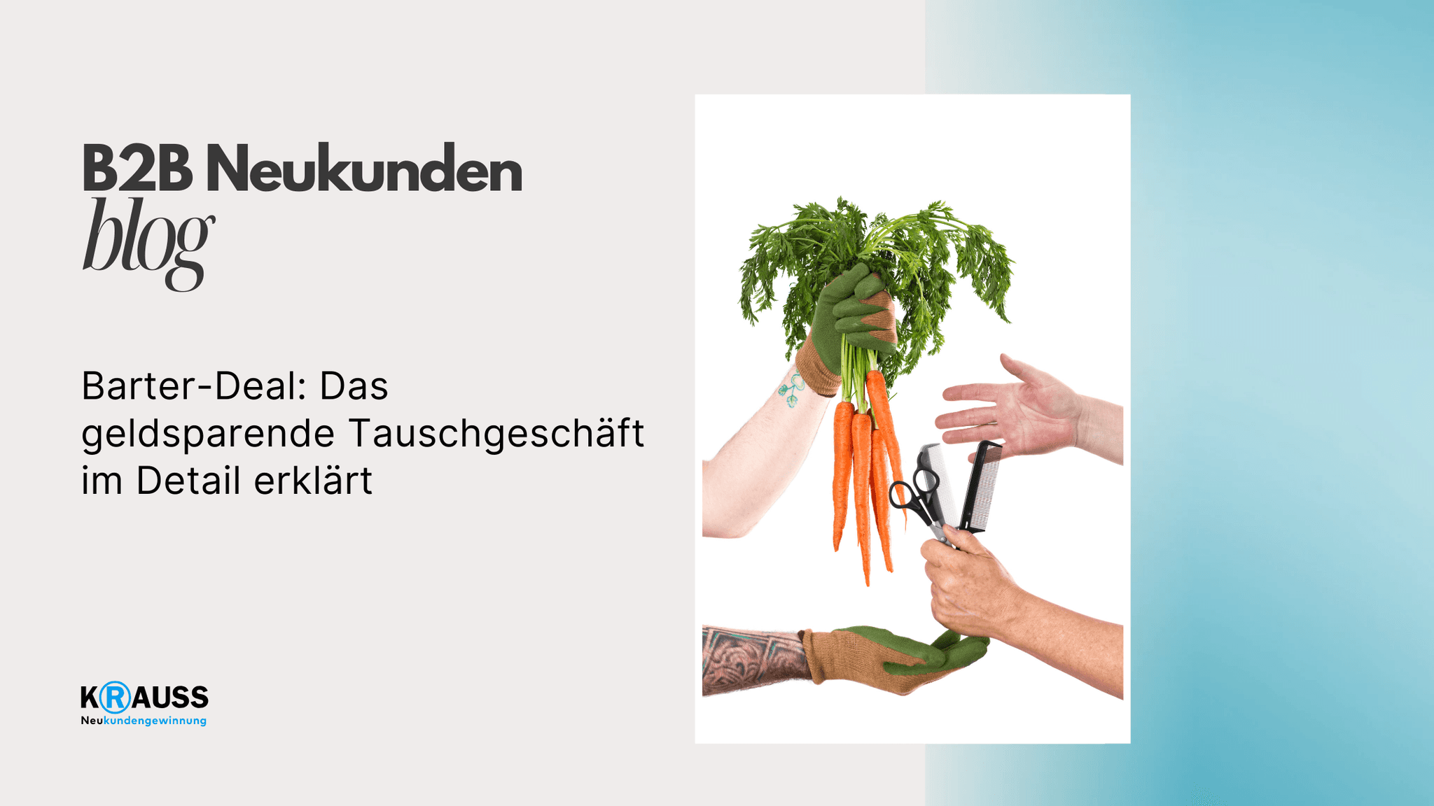 Barter-Deal: Das geldsparende Tauschgeschäft im Detail erklärt