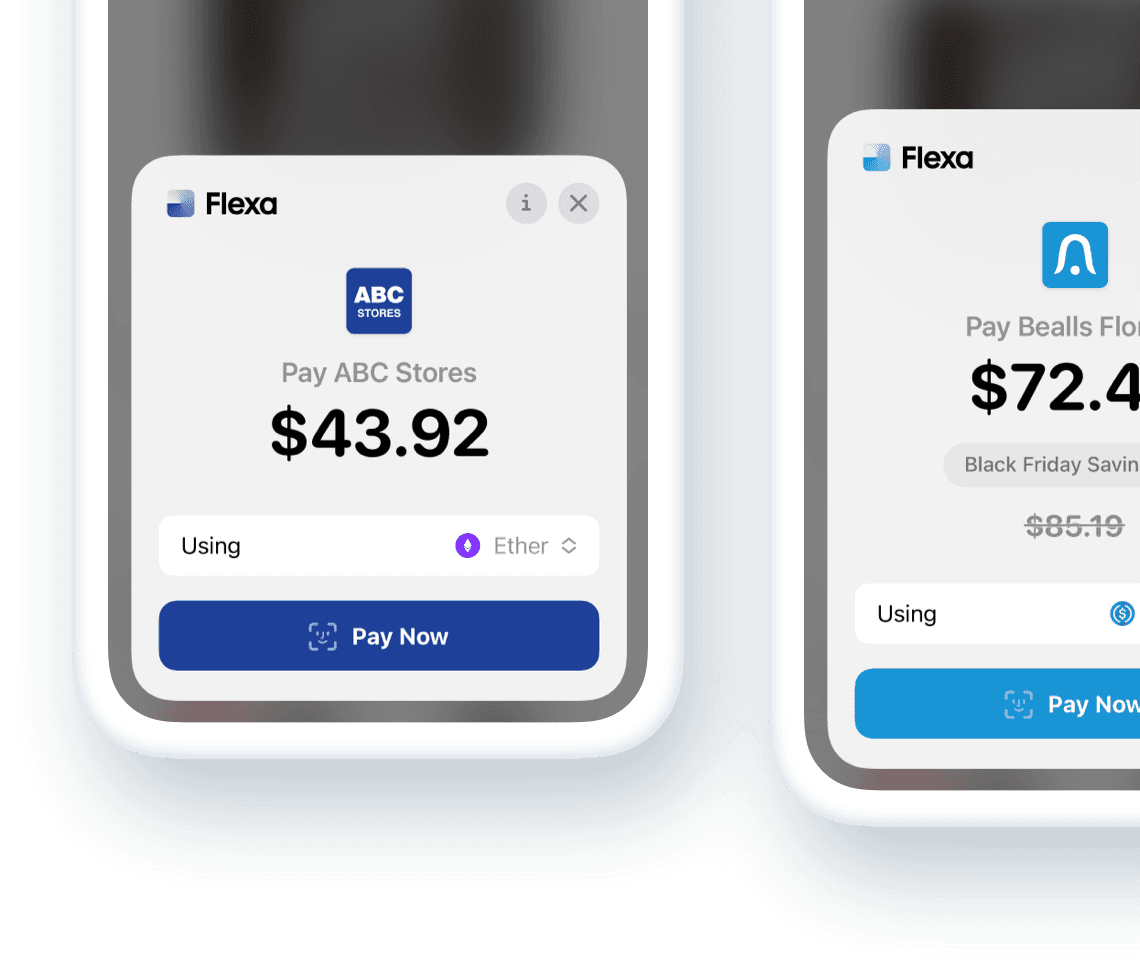 Flexa Payments — Accept crypto anywhere