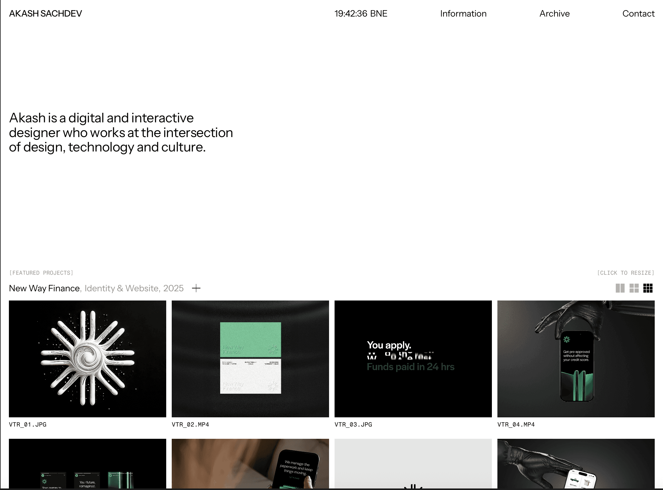 Akash Sachdev - Digital & Interactive Designer