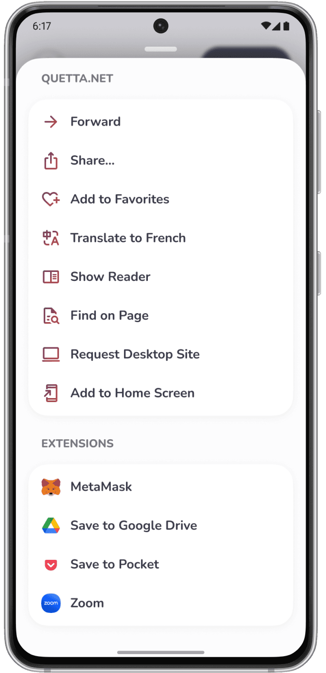 Quetta - Private Browser with AI-Powered Ad Blocker