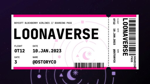 LOONA Space Template - D Story