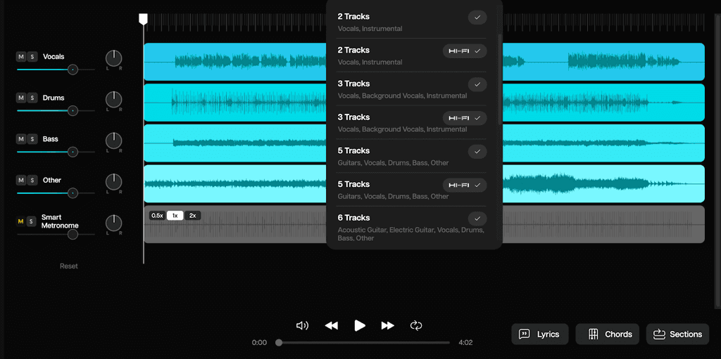 Top 5 Free AI Stem Splitters - Kits.AI