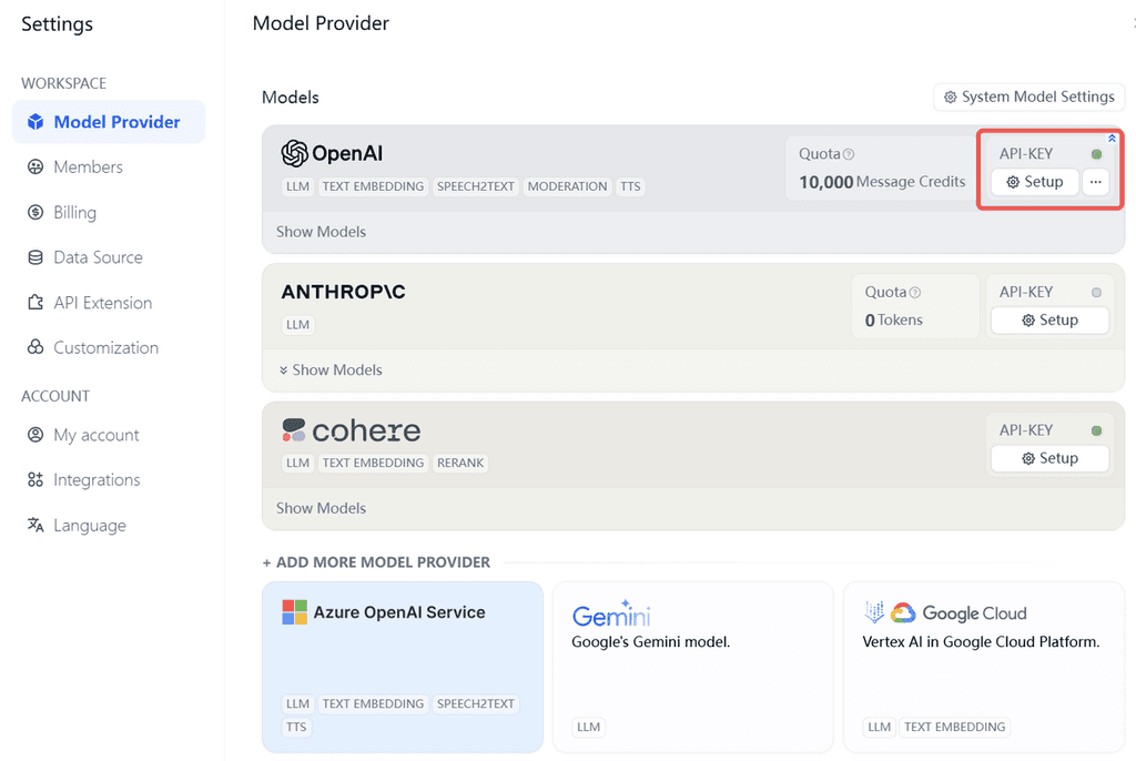 How to configure and use OpenAI o1 models in Dify.AI? - Dify Blog