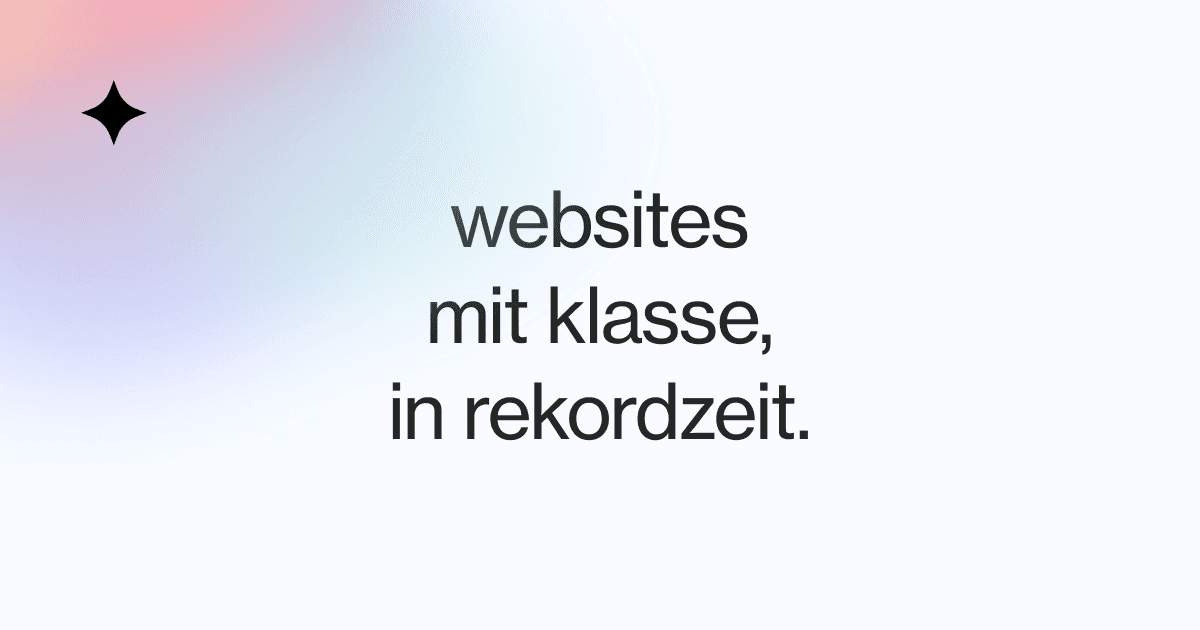 klasse.design — No-Code Design Studio